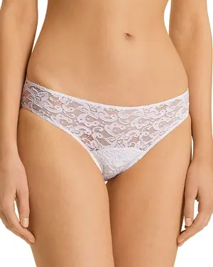 Hanro Moments Lace Bikini White