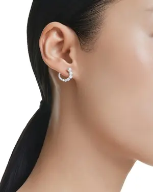 SWAROVSKI Matrix Hoop Earrings