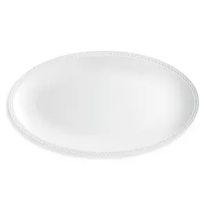 L'Objet Neptune Oval Platter, Large - White