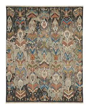 FEIZY Leylan 0563f Area Rug, 5'6 X 8'6 - Charcoal/multi