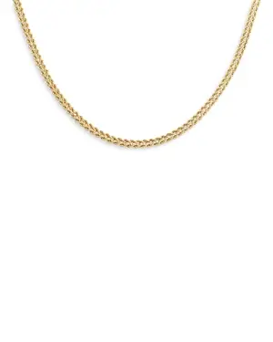 ALBERTO AMATI 14k Yellow Cuore Rope Link Collar Necklace - Gold