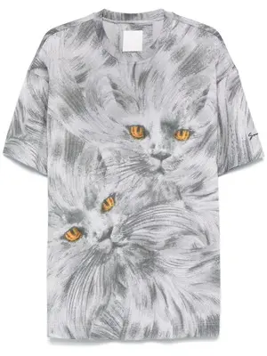 Givenchy Cat-print T-shirt