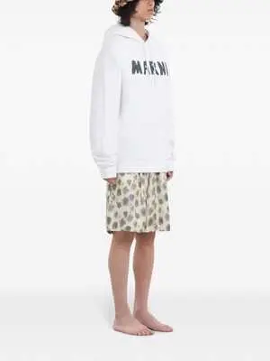 Marni Logo Print Hoodie