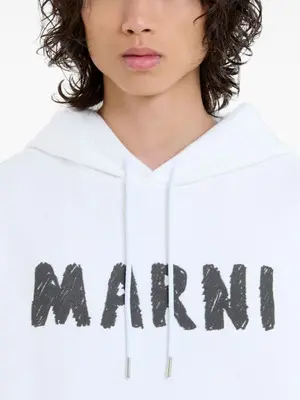 Marni Logo Print Hoodie