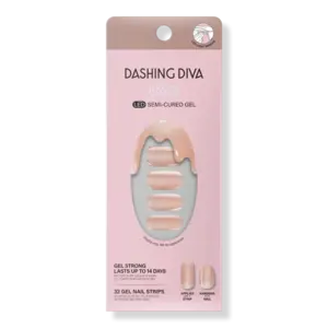 DASHING DIVA Ring The Alarm Glaze Semi-cured Gel Art - One-color