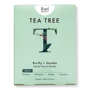 RAEL Tea Tree Facial Sheet Mask - One-color
