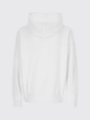 Dsquared2 Cotton Hoodie With Contrast Logo - White