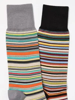 Paul Smith Striped Socks - Multicolor