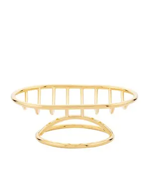 ZODIAC Cylinder -plated Soap Dish - Gold