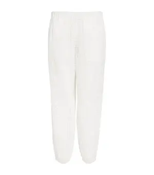Tory Burch Cotton Eyelet Trousers