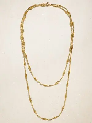 Fred Leighton Art Nouveau 18-karat Necklace