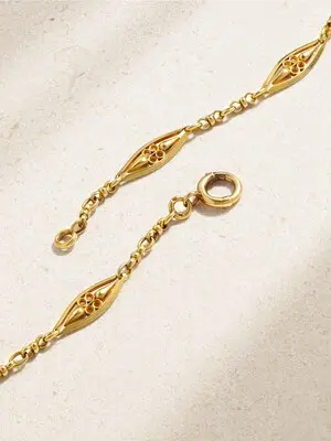 Fred Leighton Art Nouveau 18-karat Necklace