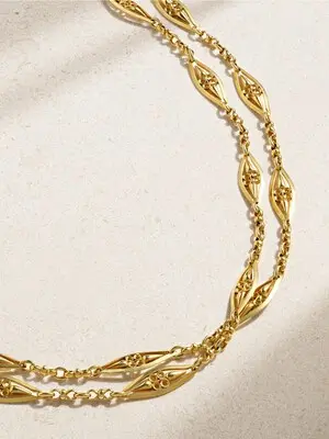 Fred Leighton Art Nouveau 18-karat Necklace