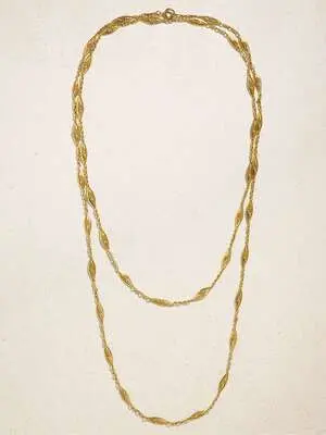 Fred Leighton Art Nouveau 18-karat Necklace