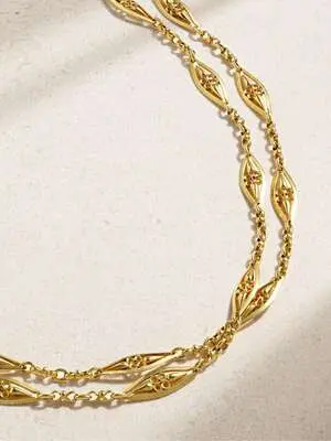 Fred Leighton Art Nouveau 18-karat Necklace