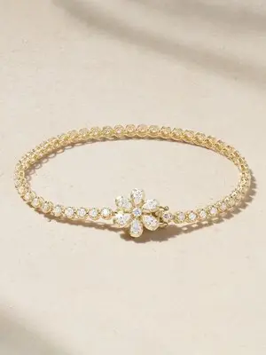 Jacquie Aiche Sophia Diamond Bracelet - Gold