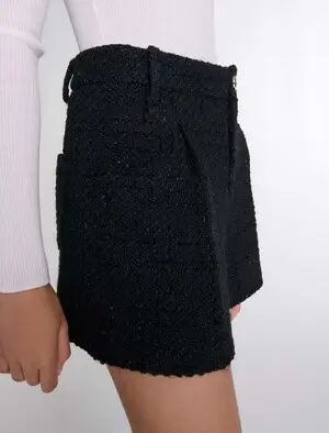 Maje Tweed Shorts