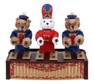 MR. CHRISTMAS 10 In. Animated Bandstand Bears - One-color