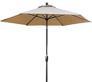 HANOVER Traditions 9' Tilting Umbrella - One-color