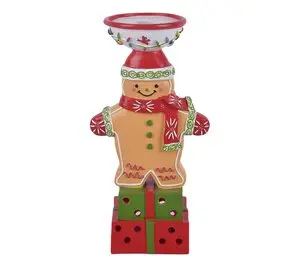 TEMP-TATIONS 12' Illuminated Resin Character Candle Holder - One-color