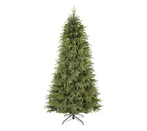 NEARLY NATURAL 7' Vancouver Fir Christmas Tree - One-color