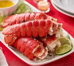 GREENHEAD LOBSTER A-d Greenhead 6-7oz Lobster Tails & Butter Auto-delivery - One-color