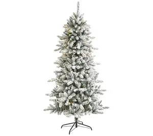 NEARLY NATURAL 6.5' Christmas Tree - One-color