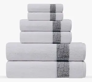 DEPERA HOME Pera 6 Pcs Turkish Towels Set - One-color