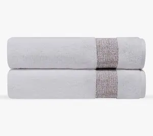 DEPERA HOME Pera 2 Pcs Turkish Bath Sheet Towel S Set - One-color