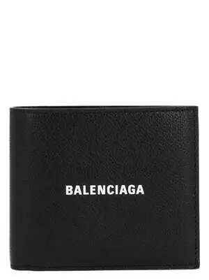 Balenciaga Cash Square' Wallet - White/black