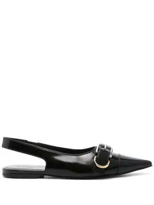 Givenchy Leather Slingback Flats