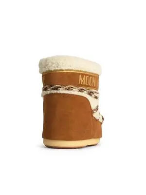 Moon Boot Icon Shearling Boots - Beige