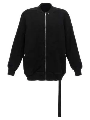 Rick Owens Jumbo Flight' Bomber Jacket - Black