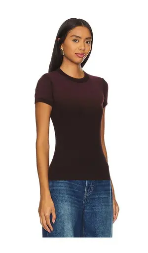 Cotton Citizen Verona Tee - Eggplant Cast