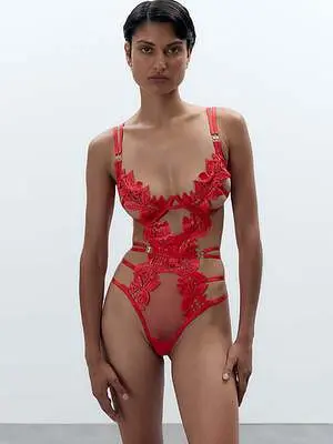 Victoria's Secret Floral Bodysuits