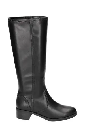 EASY WORKS BY EASY STREET Tucker Plus Knee High Boot - Black