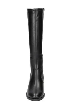 EASY WORKS BY EASY STREET Tucker Plus Knee High Boot - Black
