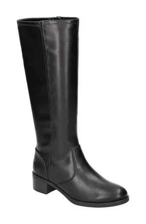 EASY WORKS BY EASY STREET Tucker Plus Knee High Boot - Black