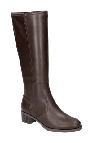 EASY WORKS BY EASY STREET Tucker Plus Knee High Boot - Brown