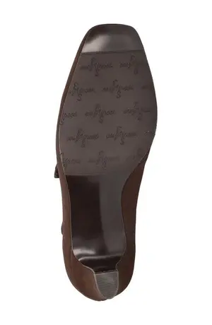 EASY WORKS BY EASY STREET Willis Mary Jane Pumps - Brown Matte