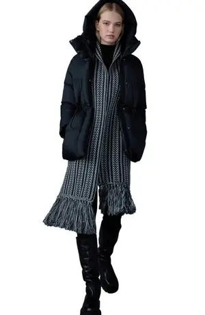 Mackage Freya-sw Puffer Jacket - Black