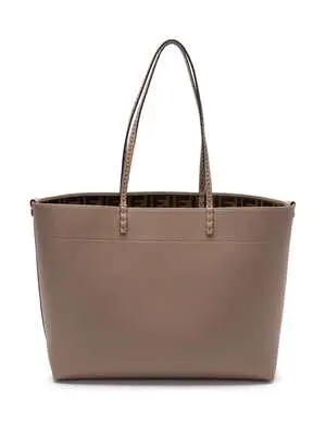 Fendi Medium Roll Tote Bag - Brown