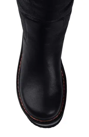 ZIGI Flor Faux Fur Trim Platform Boots