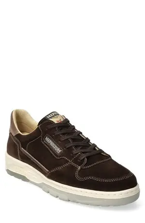 Mephisto Marius Suede Sneaker - Dark Brown
