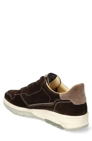 Mephisto Marius Suede Sneaker - Dark Brown