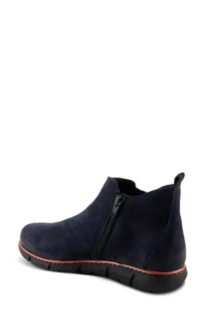 SPRING STEP SHOES Katana Ankle Bootie - Navy Nubuck