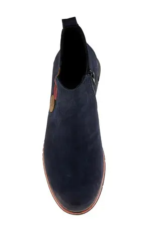 SPRING STEP SHOES Katana Ankle Bootie - Navy Nubuck