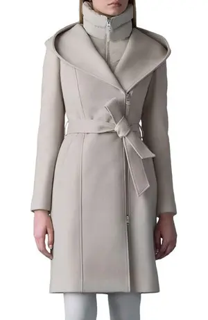 Mackage Shia-slb Double-face Wool Coat - Trench