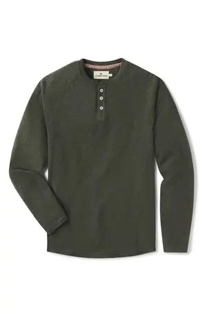 THE NORMAL BRAND Everyday Henley - Olive