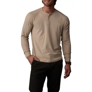 THE NORMAL BRAND Everyday Henley Pumice